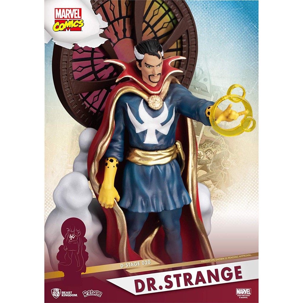Jual Beast Kingdom Marvel Doctor Strange Ds-020 D-Stage Series | Shopee ...
