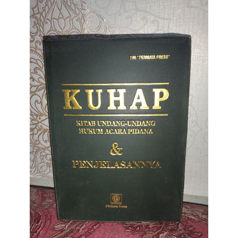 Jual KUHAP(KITAB UNDANG UNDANG HUKUM ACARA PIDANA) | Shopee Indonesia