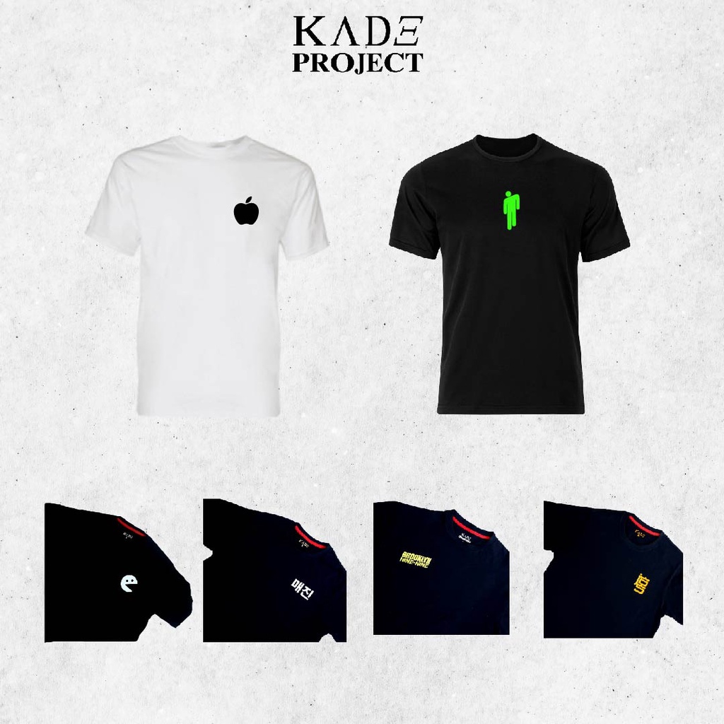 Jual BAJU CUSTOM "KADE" / KAOS CUSTOM / SABLON LOGO | Shopee Indonesia