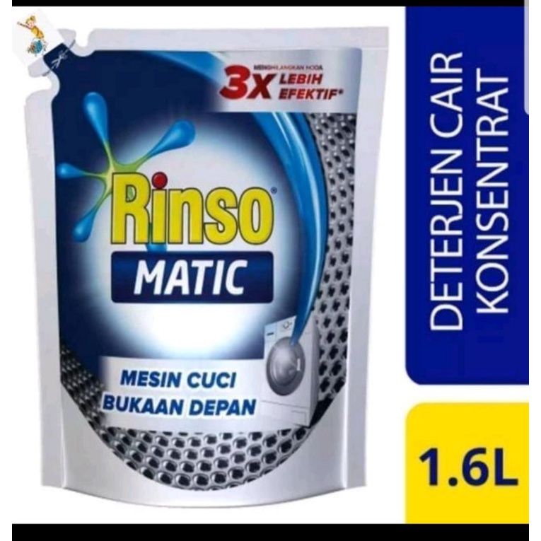 Jual rinso matic 1.650 liter | Shopee Indonesia