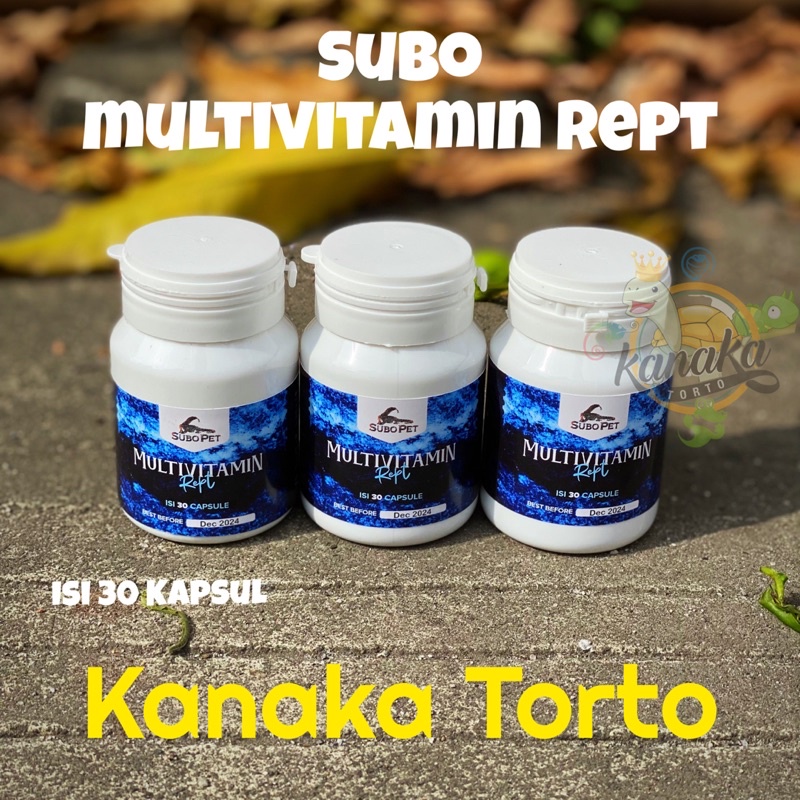 Jual SUBO Multivitamin Rept Vitamin Nafsu Makan Reptil Kadal Torto ...