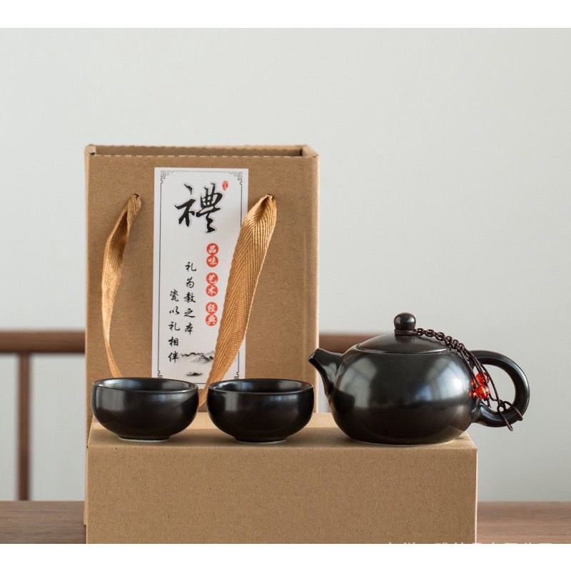 Jual chinese tea pot teko set cup / teh pot set ceramic | Shopee Indonesia