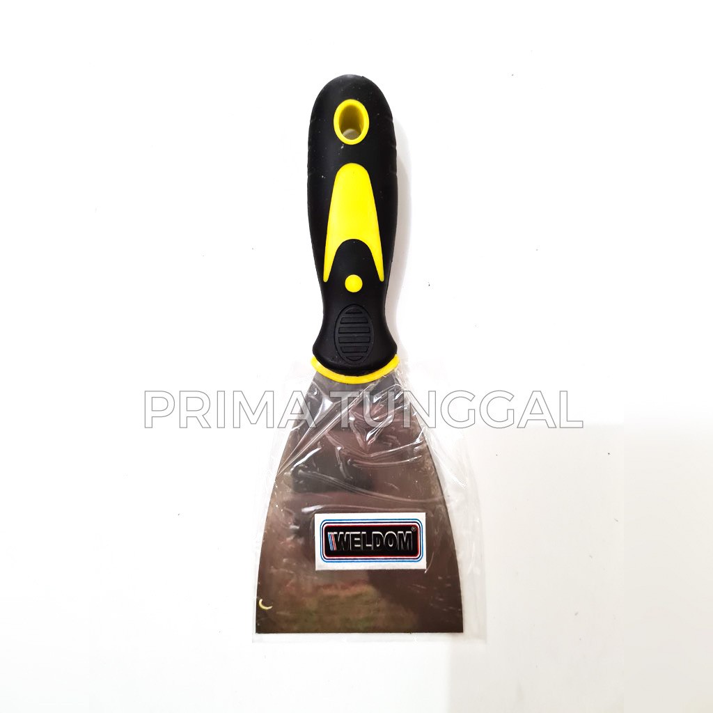 Jual Kape Skrap Besi Gagang Karet 3 inch Weldom | Shopee Indonesia