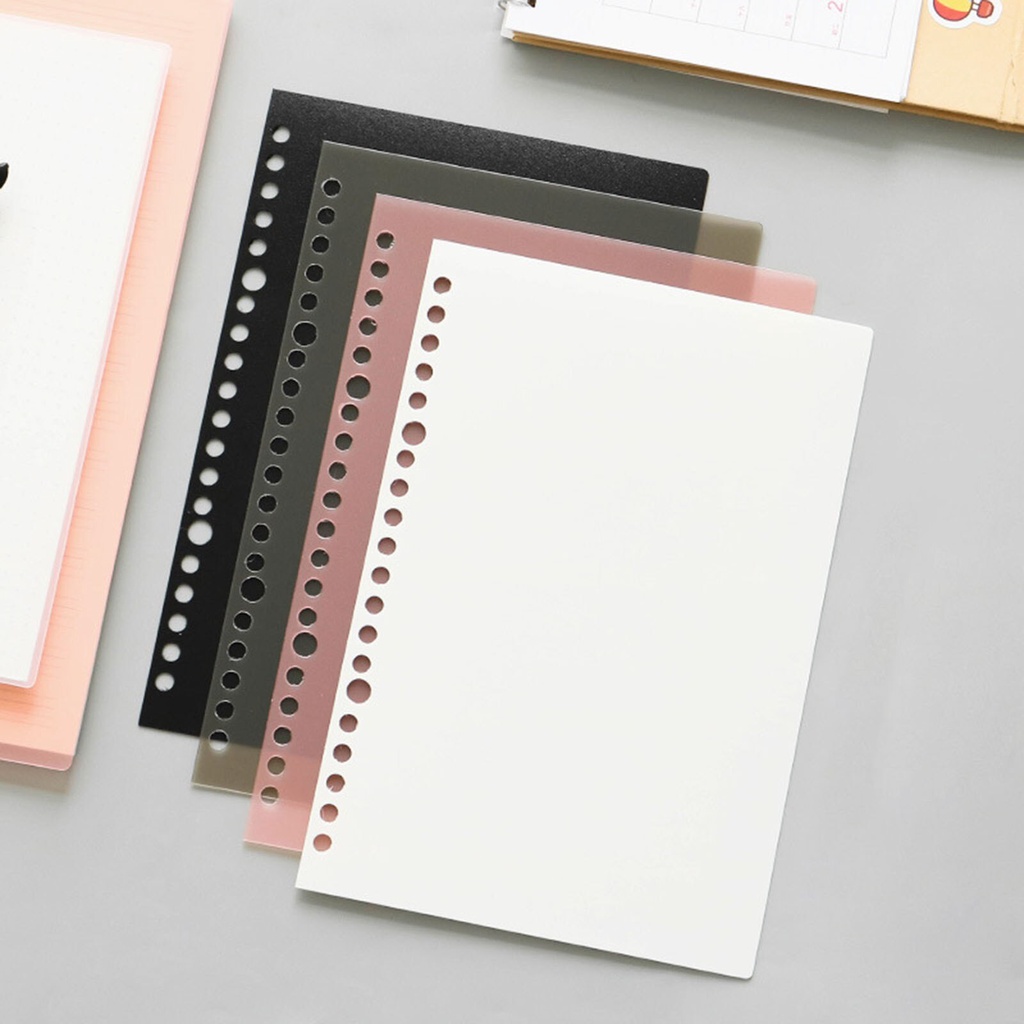 Jual Cover Sampul Loose Leaf DIY Bahan Mika Tebal Buram Untuk Binder ...