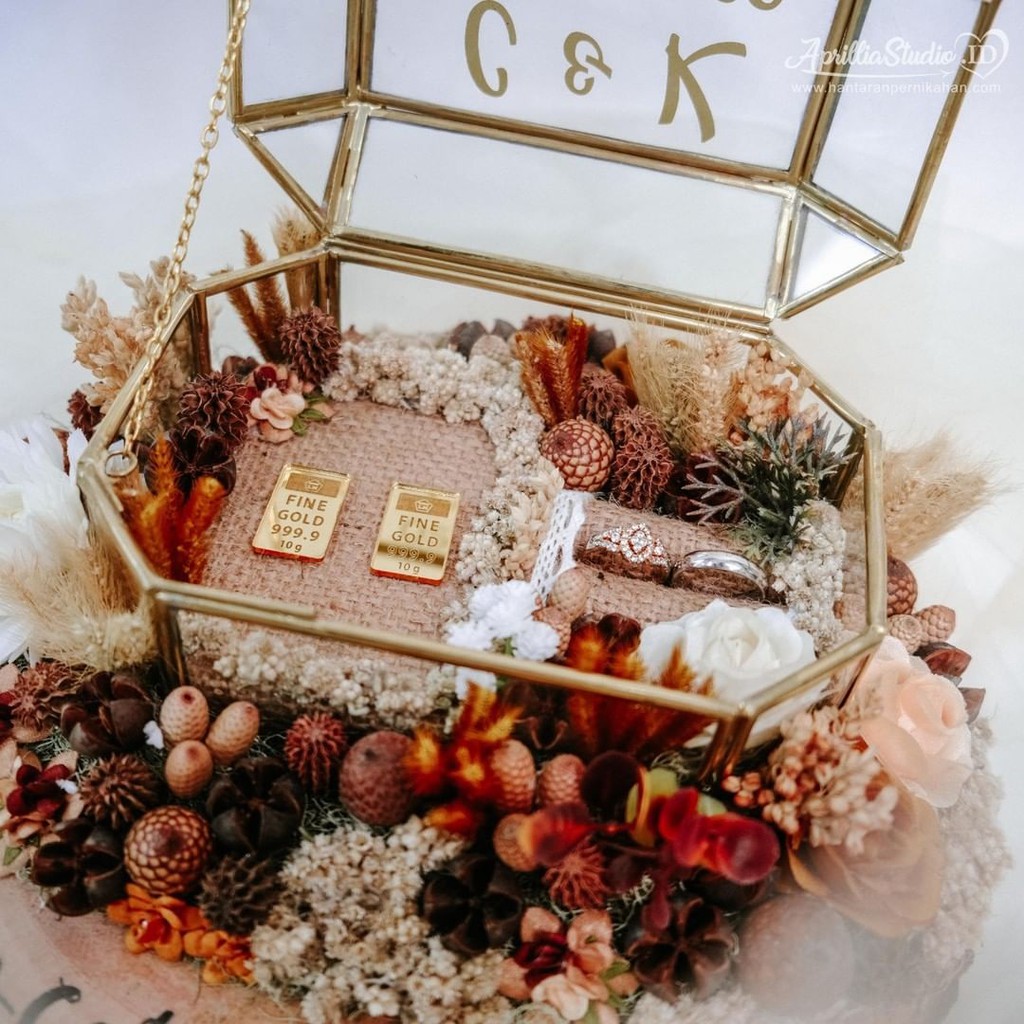 Jual BOX PERHIASAN MAHAR DAN SESERAHAN THEME AUTUMN RUSTIC - CINCIN ...