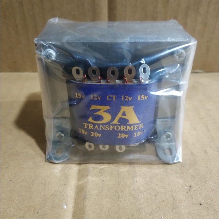 Jual Travo Proton 3A CT 12v 15v 18v 20v / Travo 3A Proton CT | Shopee ...