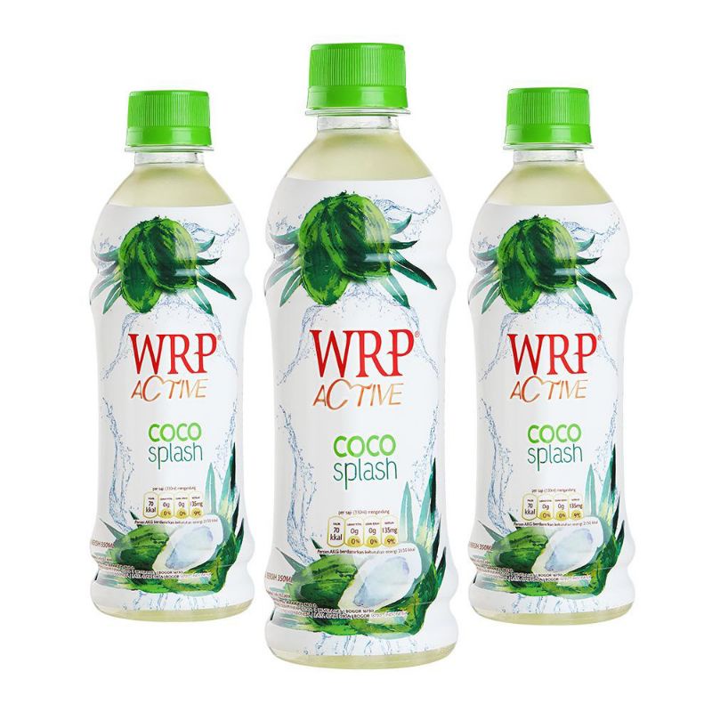 Jual WRP Active Coco Splash 350 ML Bundle | Shopee Indonesia