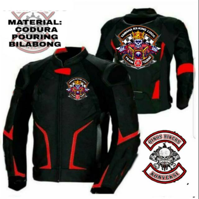 Jual JAKET TOURING RX KING FULL PROTECTOR JAKET MOTOR TEAM TOURING 003 ...