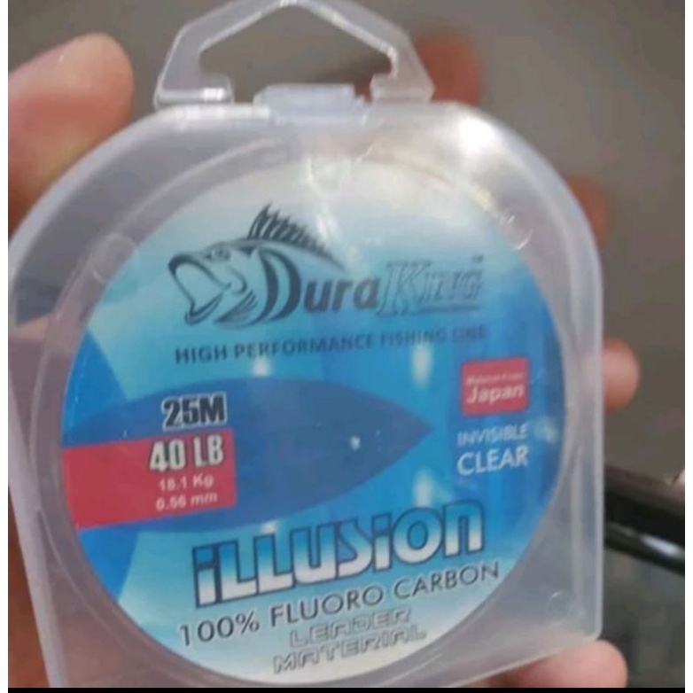 Jual senar leader pancing duraking illusion flouro carbon pilihan 20 25 ...