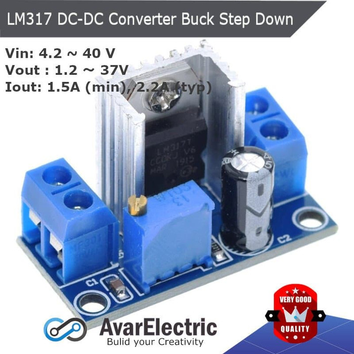 Jual LM317 LM317 DC Linear Regulator DC-DC Buck LM 317 Module Step Down | Shopee Indonesia