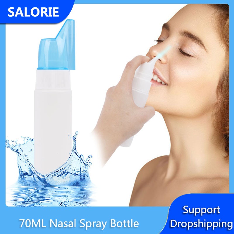 Jual PREORDER 70 ML Nose Cleanser Nasal Neti Pot Nasal Spray Bottle ...
