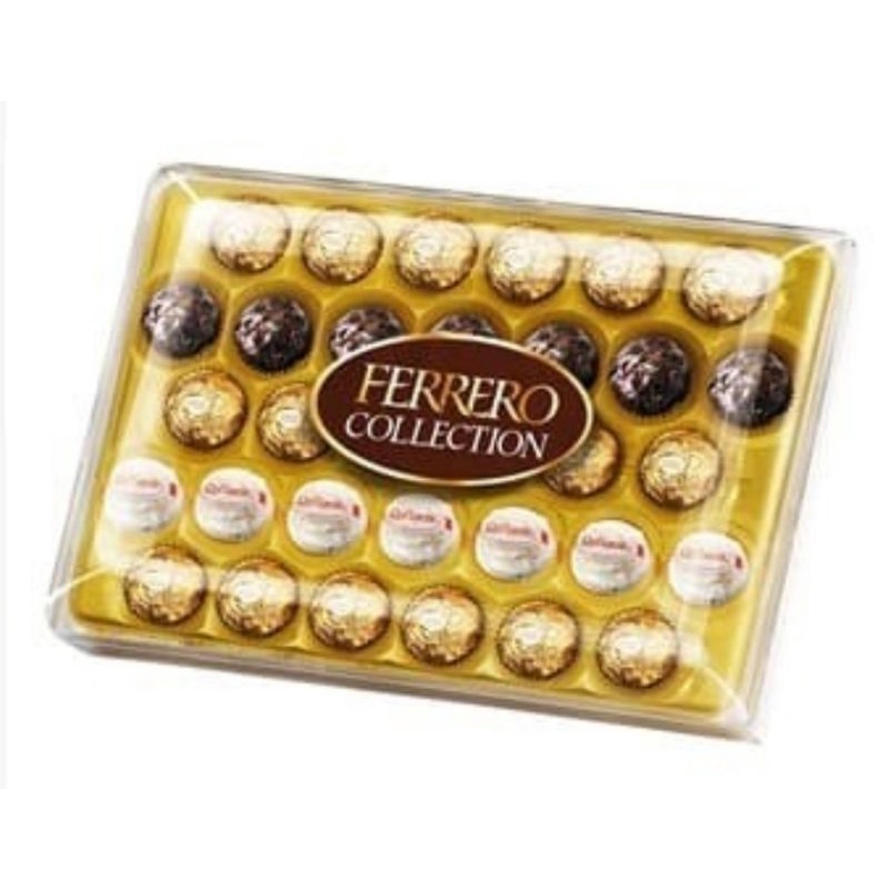 Jual Ferrero Rocher Collection Selection Mix 3 Rasa T32 32pcs 32 Pcs ...