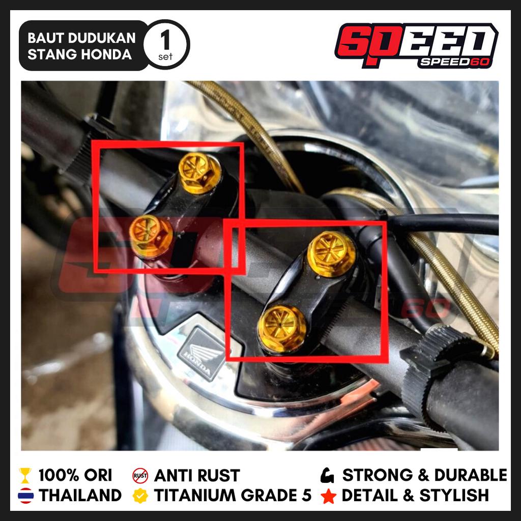 Jual Titanium Probolt Baut Stang Honda PCX ADV Grade 5 King Nut | Shopee Indonesia