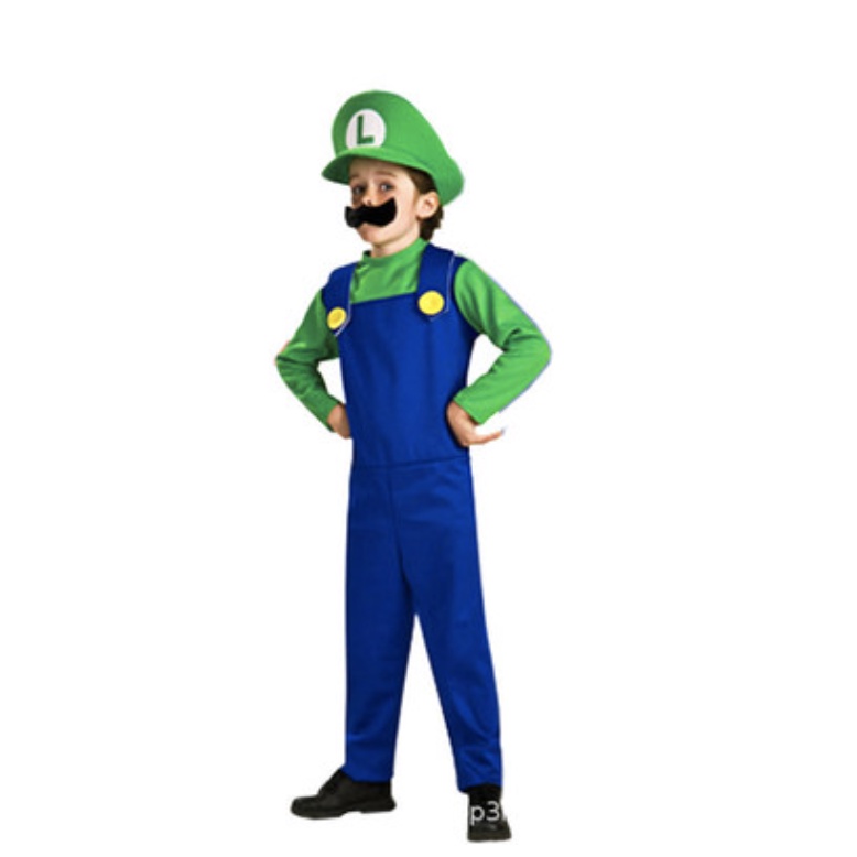Jual Mario Bros Kostum Super Mario Luigi Cosplay Anak Dewasa Mario Bros