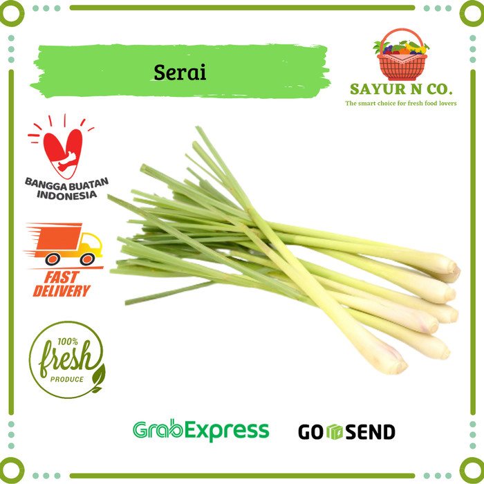 Jual Sere / Sereh / Serai | Sayur N Co Bekasi | Shopee Indonesia
