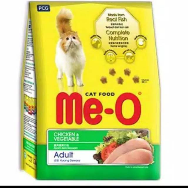 Jual Me-O Chicken & Vegetable 1.2kg / Meo Chicken 1.2kg Me-O Adult ...