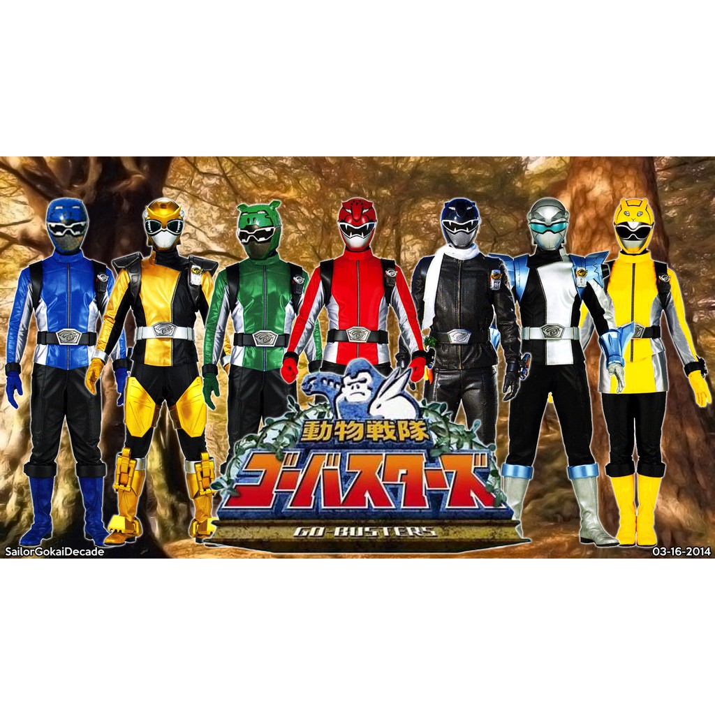 Jual DVD Super Sentai Tokumei Sentai Go-Busters VS Doubutsu Sentai Go ...
