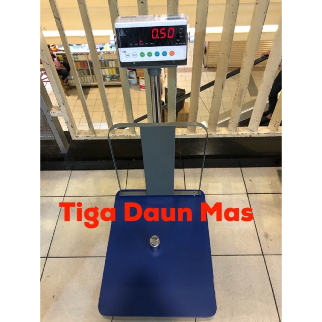 Jual Timbangan digital barang & timbangan ekspedisi & timbangan lantai kapasitas 150 kg pagar ...