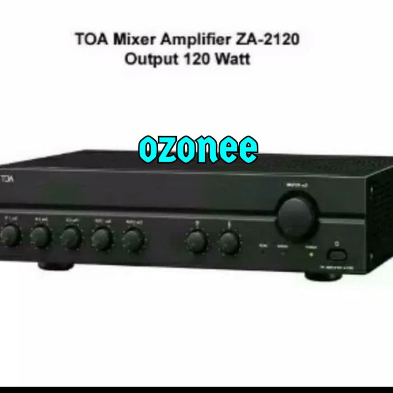Jual AMPLIFIER TOA ZA-2120 /ZA2120 /ZA 2120 AMPLI 120 WATT ORIGINAL ...