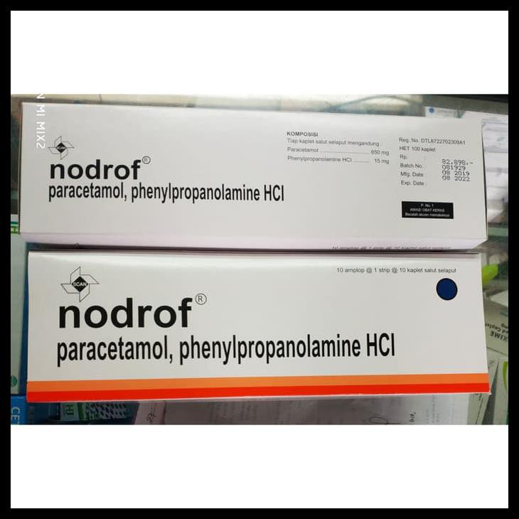 Jual Nodrof-100 Kaplet-Obat Batuk Flu-Tempo Scan-Murah-Original ...
