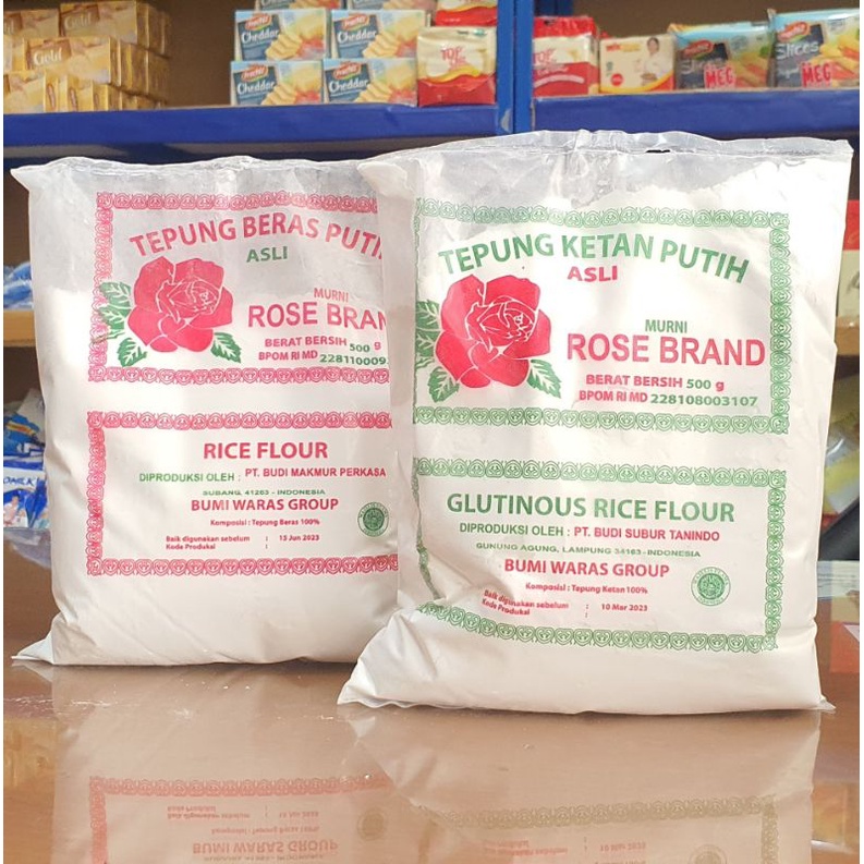 Jual Rose Brand / Tepung Beras Rose Brand / Tepung Ketan Rose Brand ...
