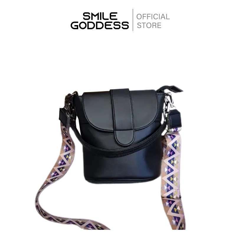 Jual Smile Goddess Tas Tangan Wanita Tas Bahu Tas Ember Kulit Bergaya ...