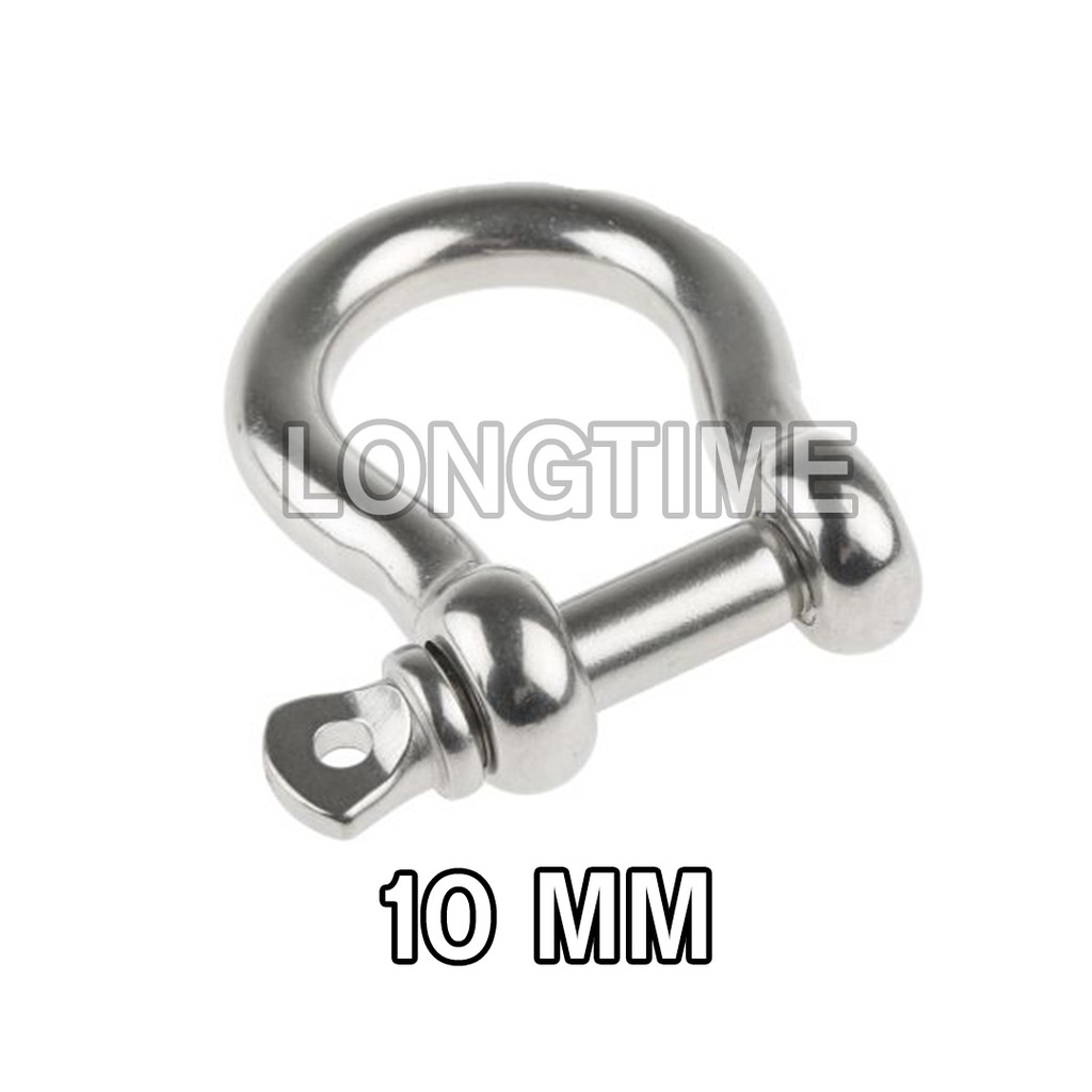Jual Bow Shackle Ring omega Shackle Bow Segel Screw Pin SUS304 Size ...