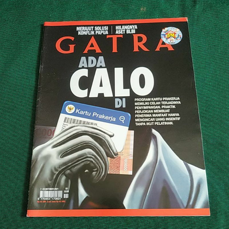 Jual majalah Gatra 2021 BARU | Shopee Indonesia