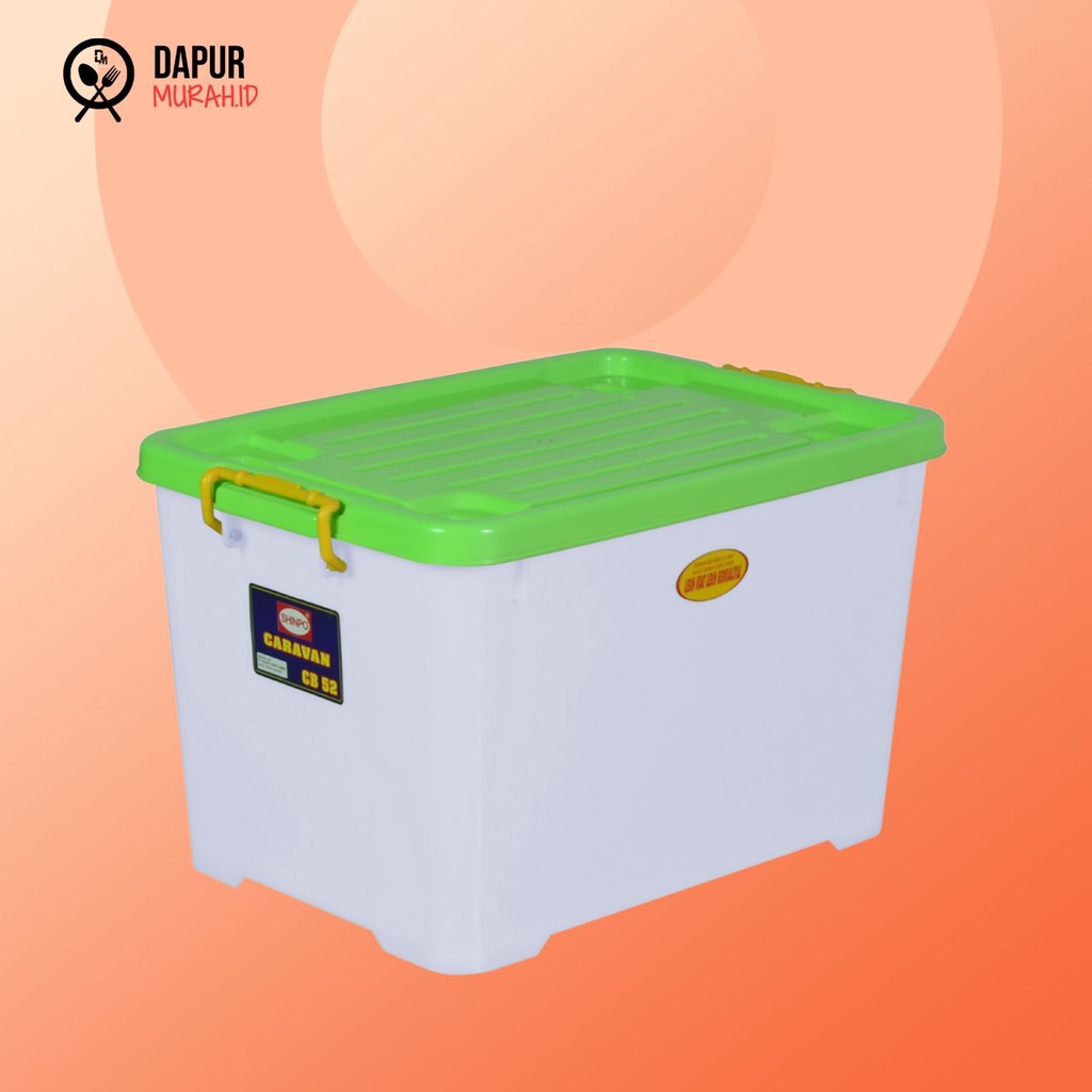 Jual Shinpo Box CB 52 SIP 142 - Shinpo Kontainer Plastik Dengan Roda ...