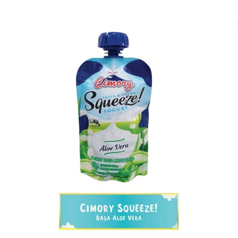 Jual CIMORY SQUEEZE YOGURT 120g ALL VARIAN NEW MANGO BANANA KETAN HITAM ...
