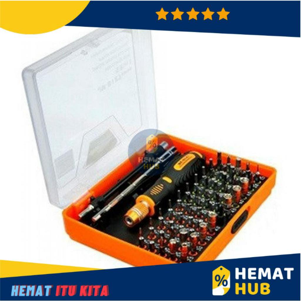 Jual Obeng Set Jakemy 53 in 1 Precision Screwdriver Repair Tool Kit ...