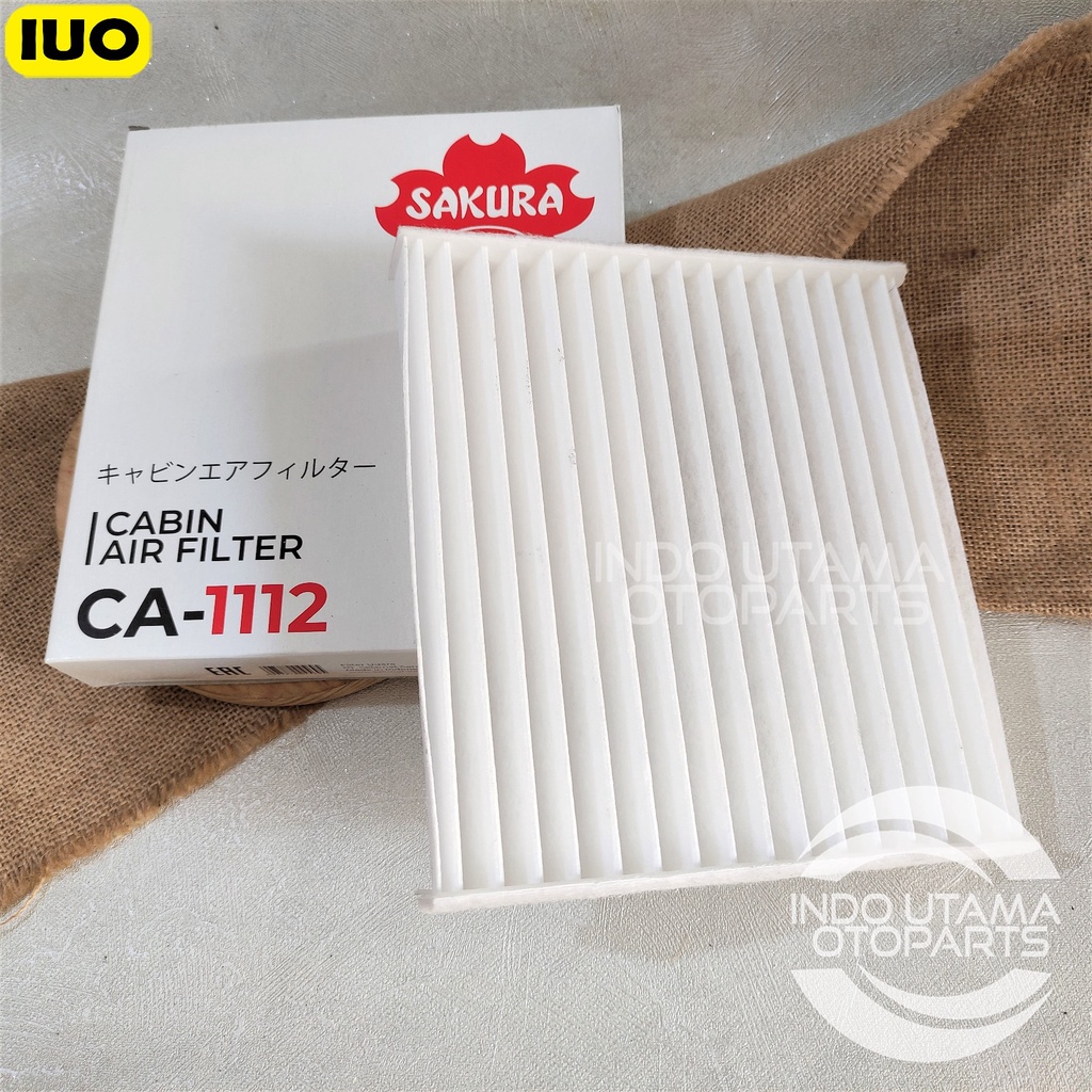 Jual Cabin Filter AC Fortuner Sienta Camry Filter kabin SAKURA CA-1112 ...