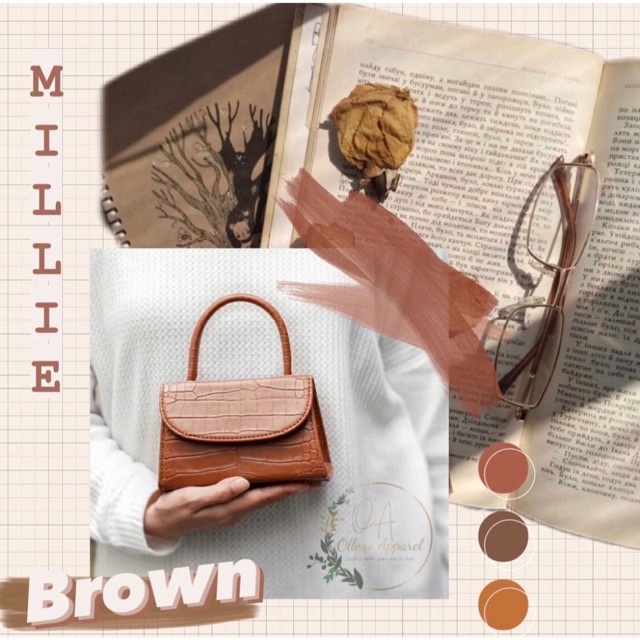 Jual MINI MILLE IN BROWN | Shopee Indonesia