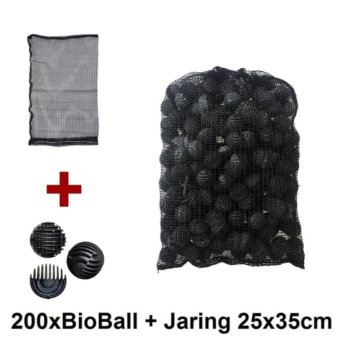 Jual Jirifarm Bio Ball Set Dengan Jaring Net Ukuran Small 25x35 cm ...