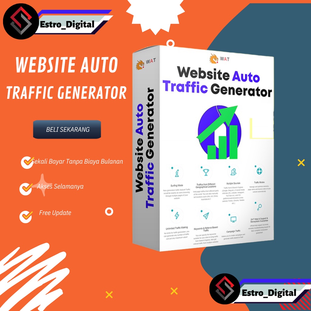 Jual WEBSITE AUTO TRAFFIC Generator ULTIMATE - SEO Tools Visitor WAT ... Jual WEBSITE AUTO TRAFFIC Generator ULTIMATE - SEO Tools Visitor WAT ...