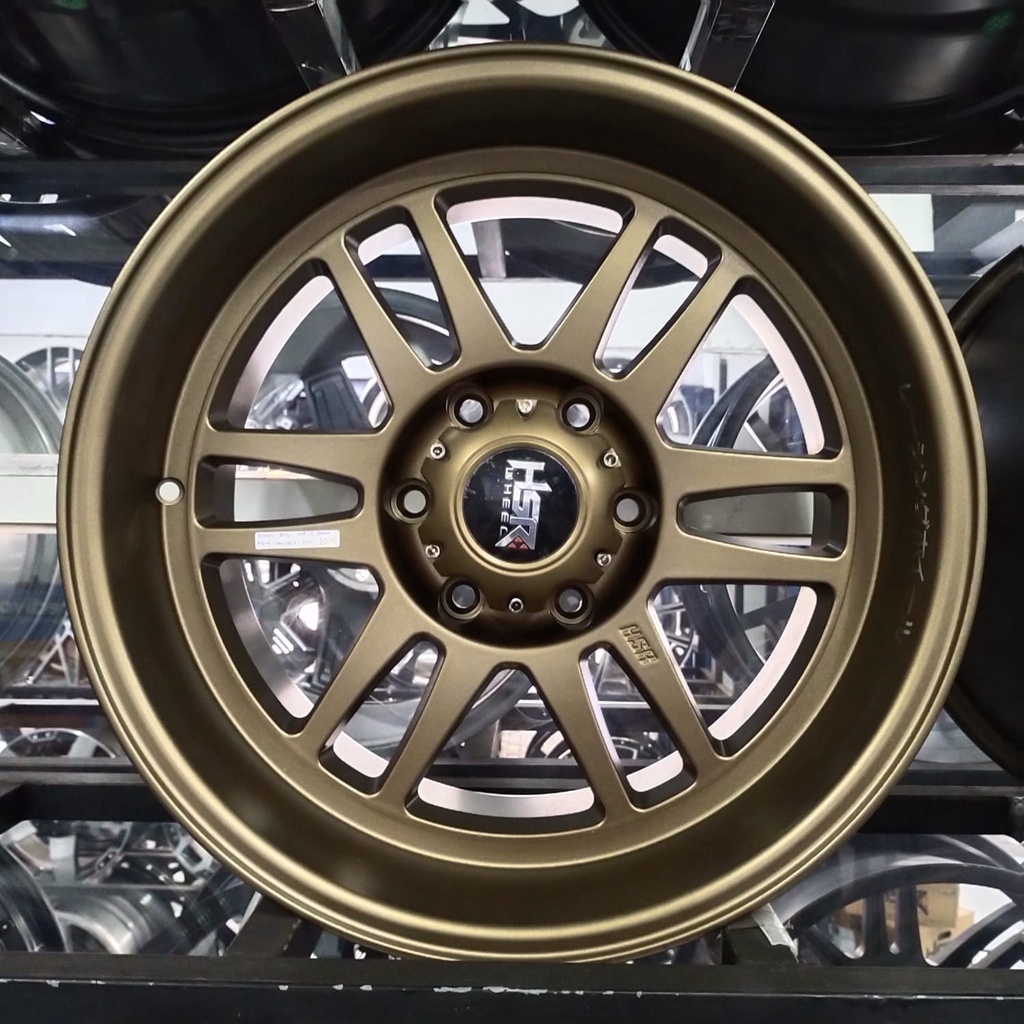 Jual velg racing hsr mobil hilux pajero innova reborn fortuner panther ...