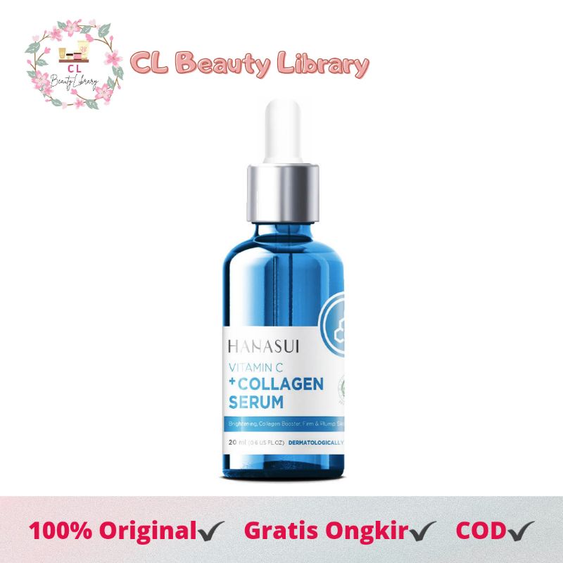 Jual HANASUI Vitamin C + Collagen Serum New Look & Improved Formula ...