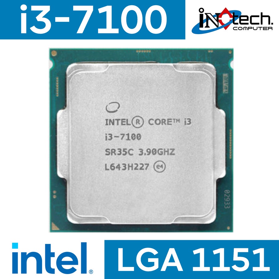 Jual Processor Intel Core i3-7100 Tray | 3.9GHz | LGA1151 | Gen 7 Kaby ...