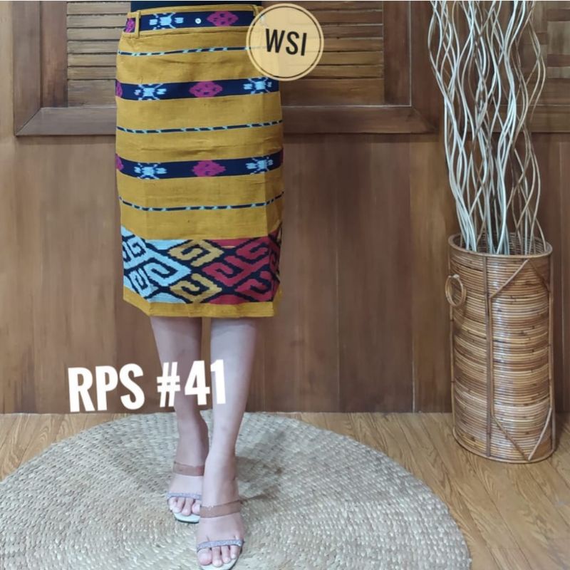 Jual Rok tenun span premium pinggang karet kiri kanan - Rok tenun jepara terbaru - Rok tenun ...