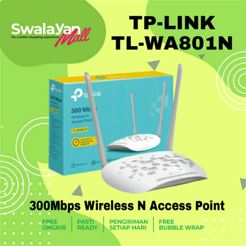 Jual TP-LINK TL-WA801N 300Mbps Wireless N Access Point | Shopee Indonesia