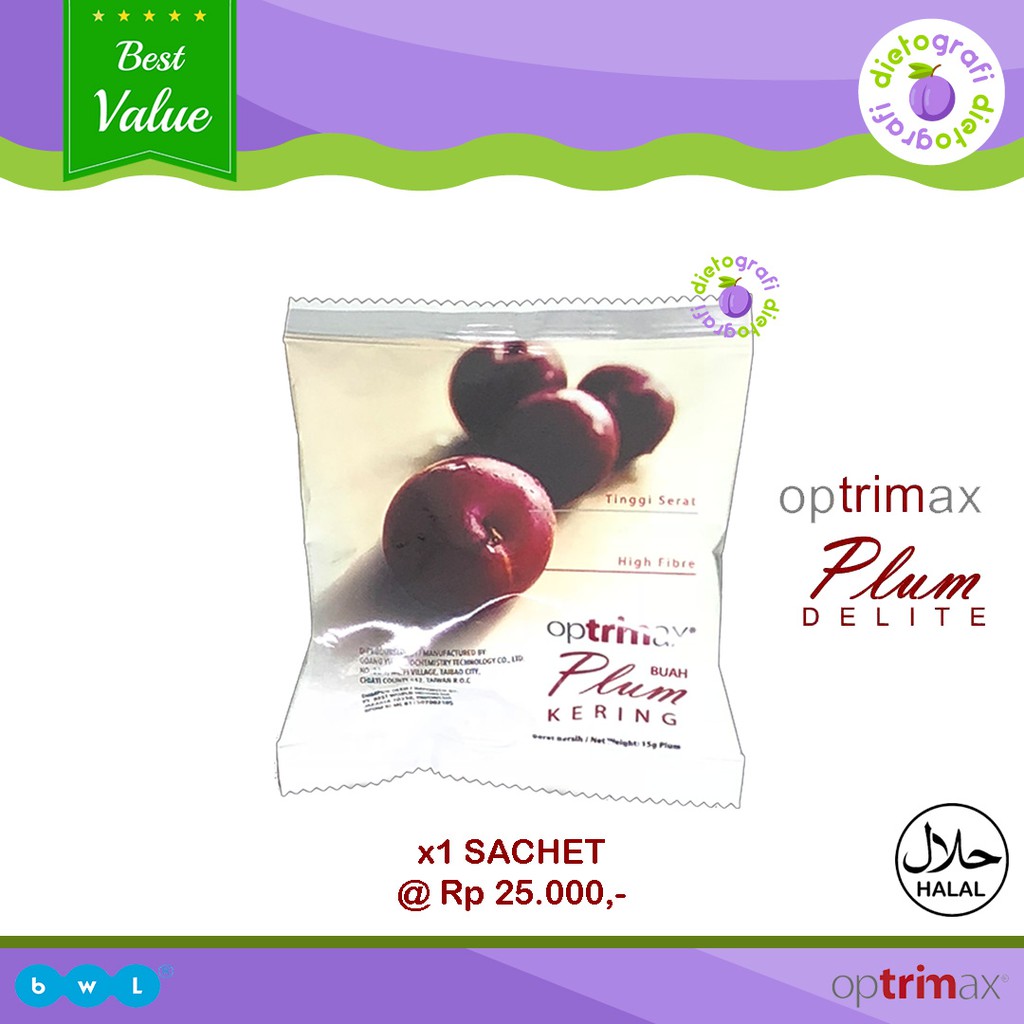 Jual Optrimax Plum Buah Plum Kering (Detoks dan Diet) | Shopee Indonesia