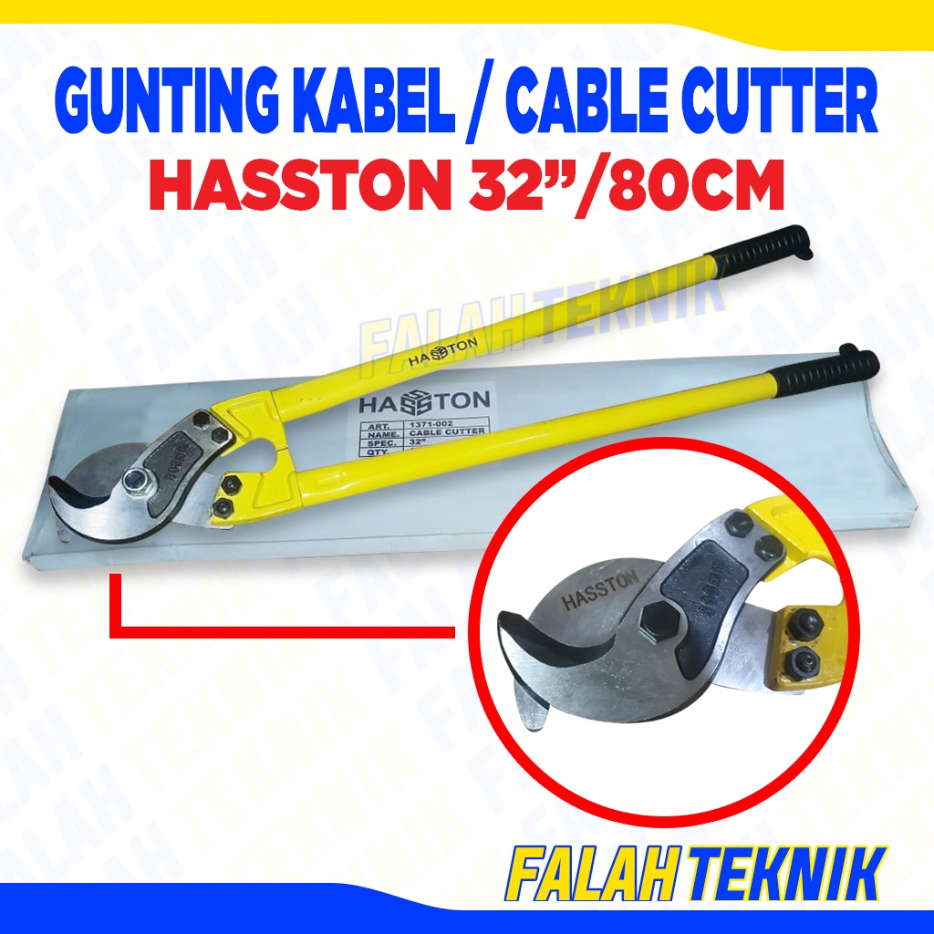 Jual HASSTON Gunting Kabel 32 inch / Cable Cutter Panjang 80cm | Shopee ...