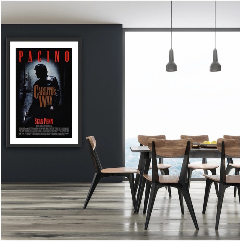 Jual Poster Bingkai / Hiasan Dinding / Poster Film / Pacino - 761 ...