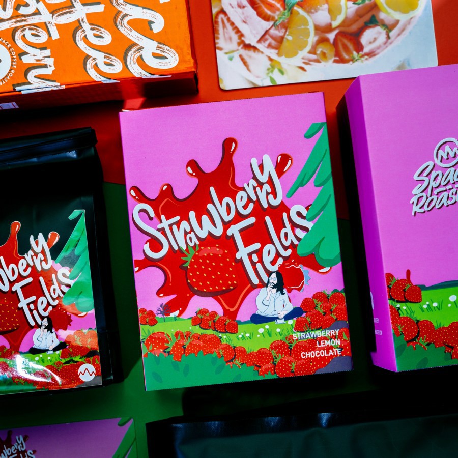 Jual Space Roastery Strawberry Fields Premium Blend Coffee Biji Kopi ...