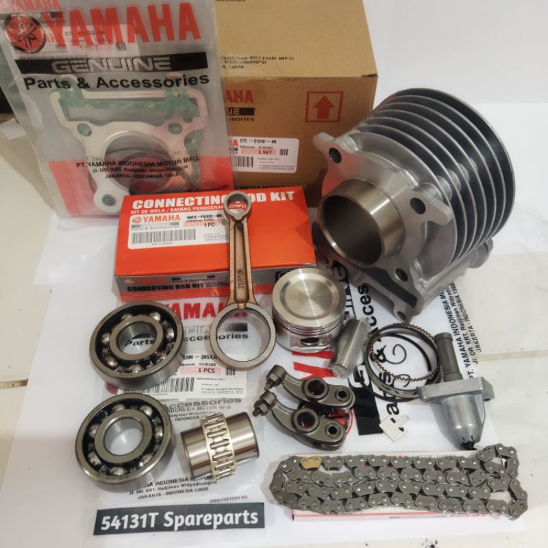 Jual Paket lengkap Blok seher+Setang seher 7 barang Yamaha Mio Sporty Smile Soul karbu-5TL ...