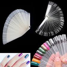 Jual Color Chart ring display kuku nail art Kutek Gel Kuku Palsu ...