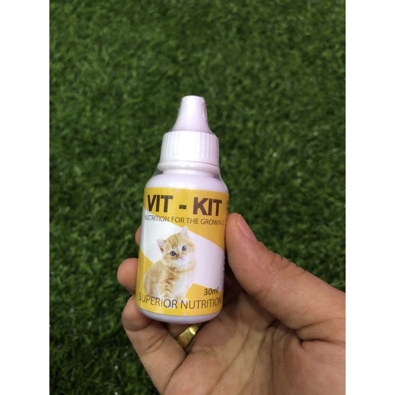 Jual VIT - KIT 30ml | vitamin kucing | Nutrisi daya tahan tubuh kucing ...