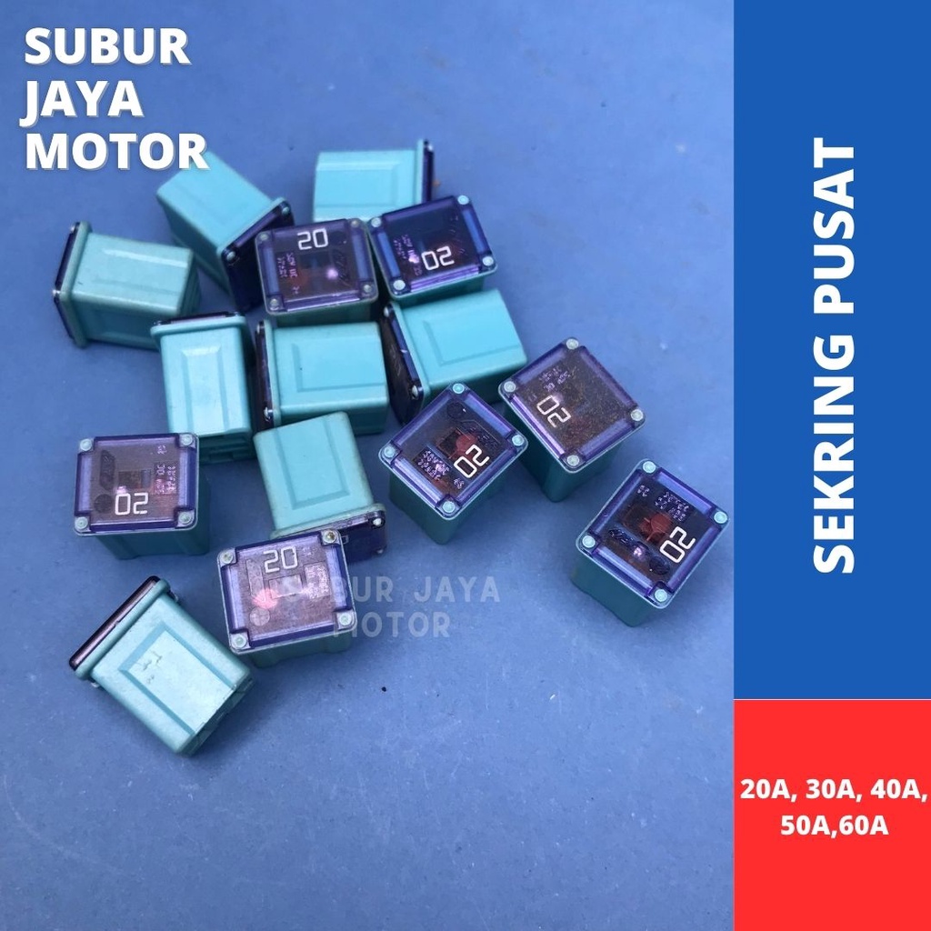 Jual SEKRING FUSE CENTRAL PUSAT KOTAK MINI KECIL PENDEK MEREK JAC - 20A ...