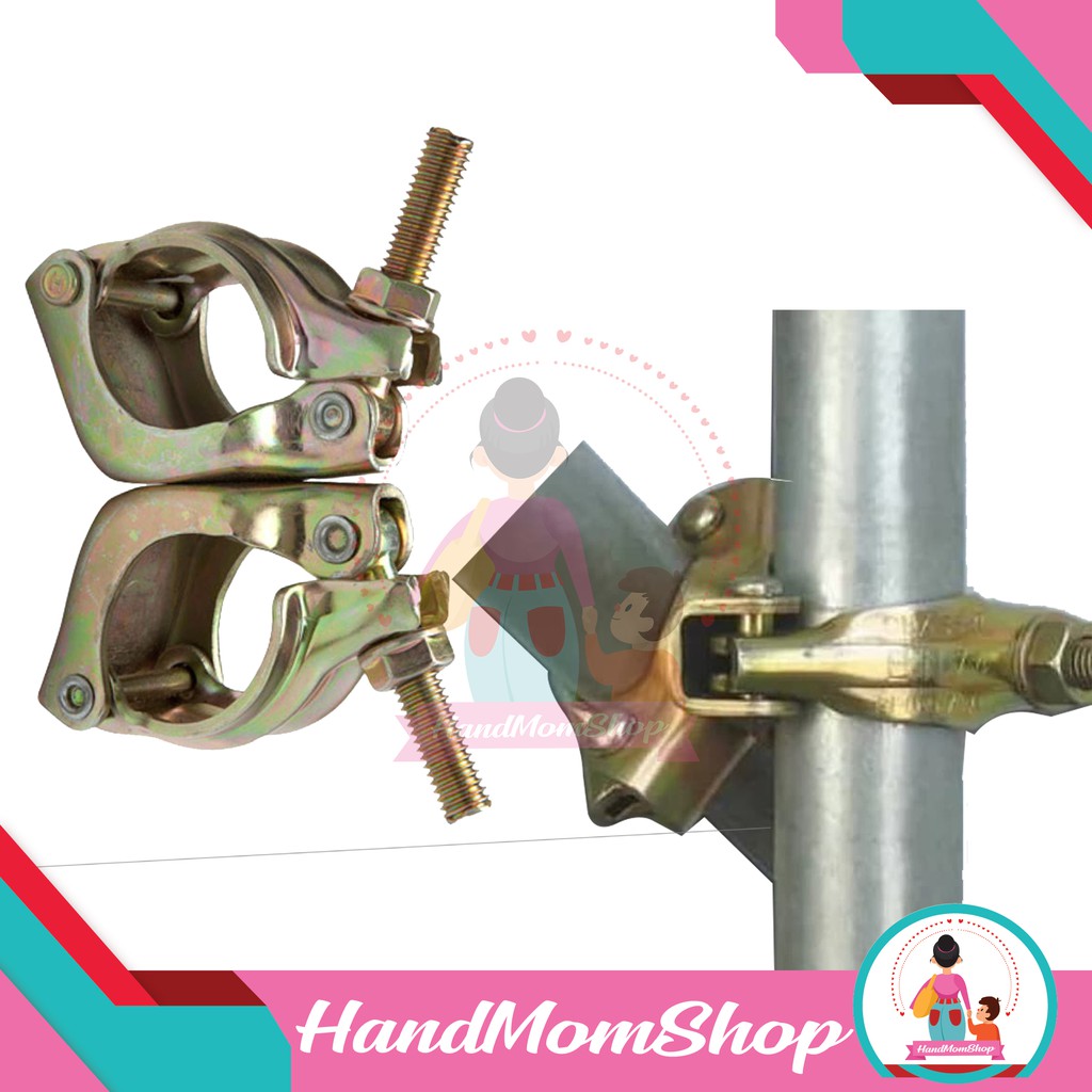Jual Clamp Scaffolding Swivel 1 Dus - Klem Pipa Steger 30 pcs Hidup | Shopee Indonesia