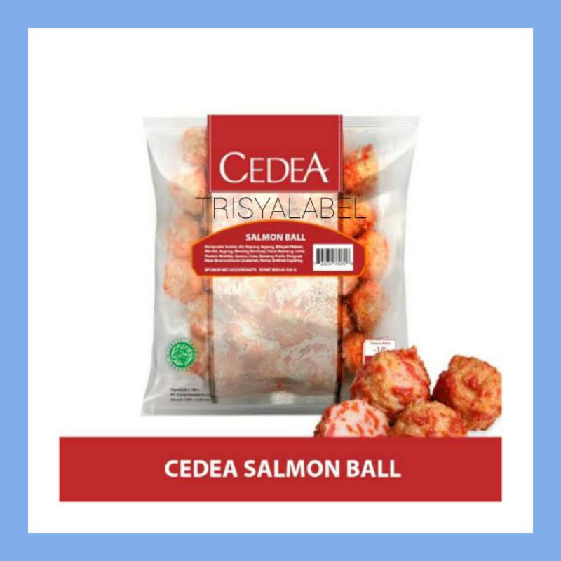 Jual 500gr Salmonball Cedea | Frozen Food | TRISYALABEL | Shopee Indonesia